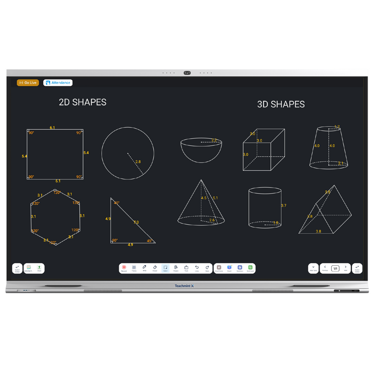 Interactive Flat Panel with inbuilt CPU | Teachmint X